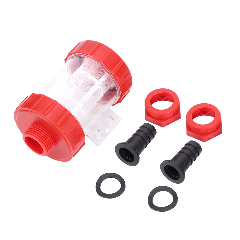 Agricultural in Line Mesh Filter High Flow Water Pump Transparent ...