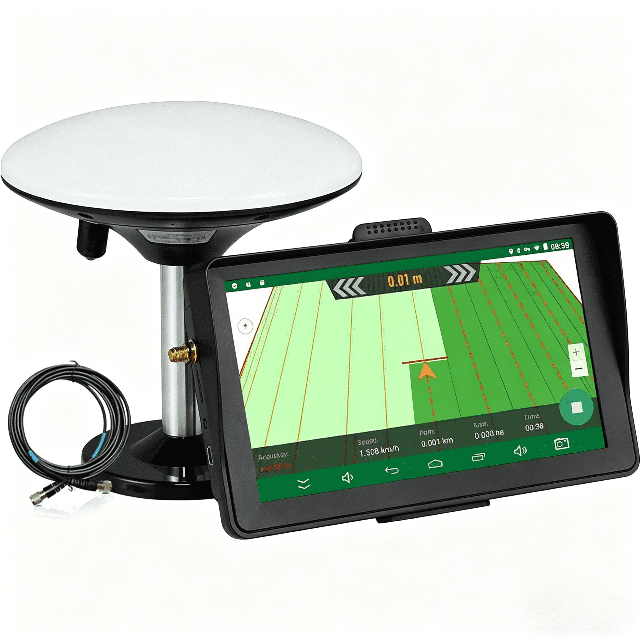 Agricultural tractor, harvester navigation 7-inch automatic driving GPS ...
