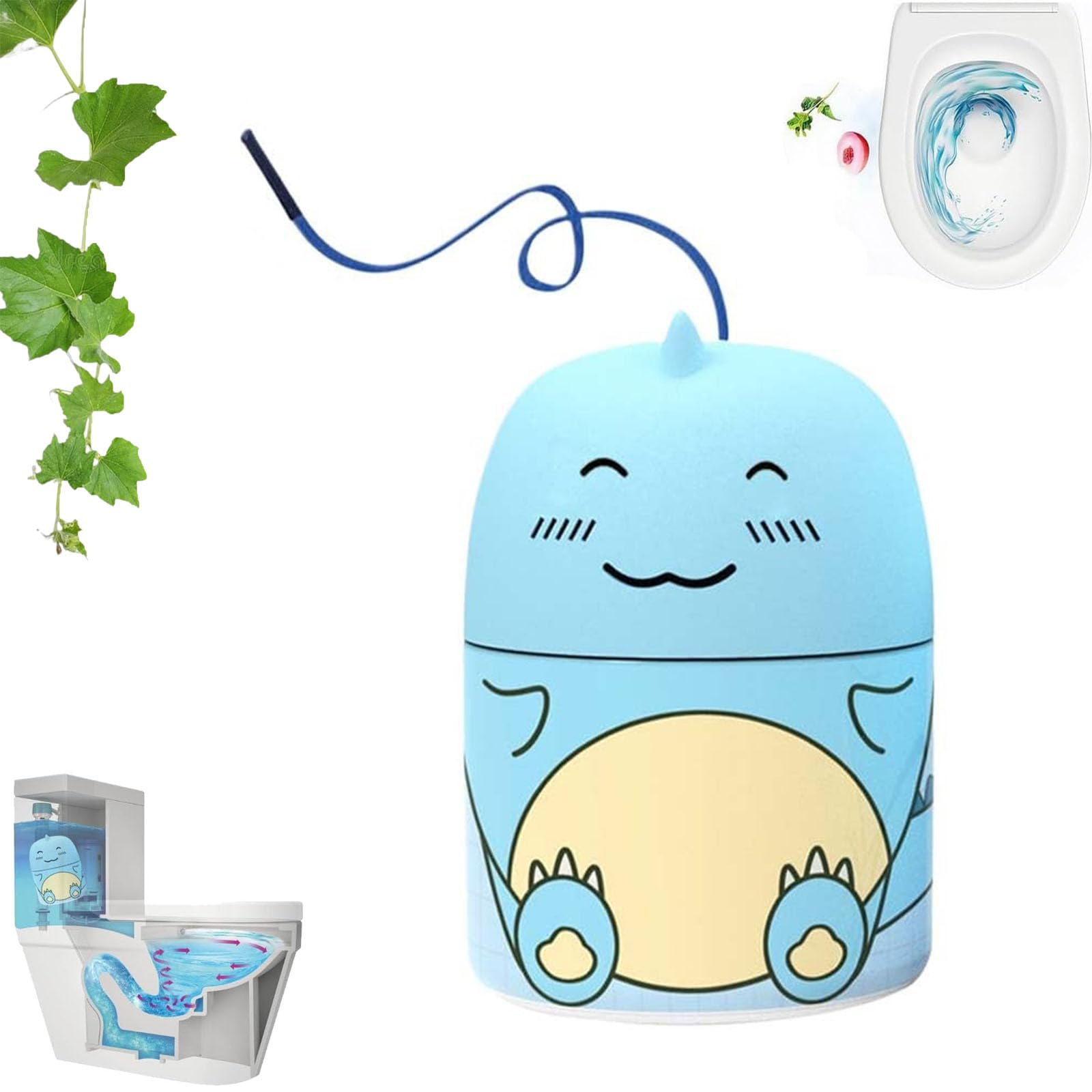 Agriculturi Toilet Cleaner & Toilet Deodorizer Wonder, Cute Dinosaur ...