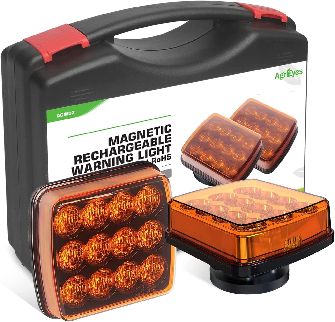 Free Shipping! Agrieyes AG-W02 Rechargeable Flashing Lights, Wireless ...