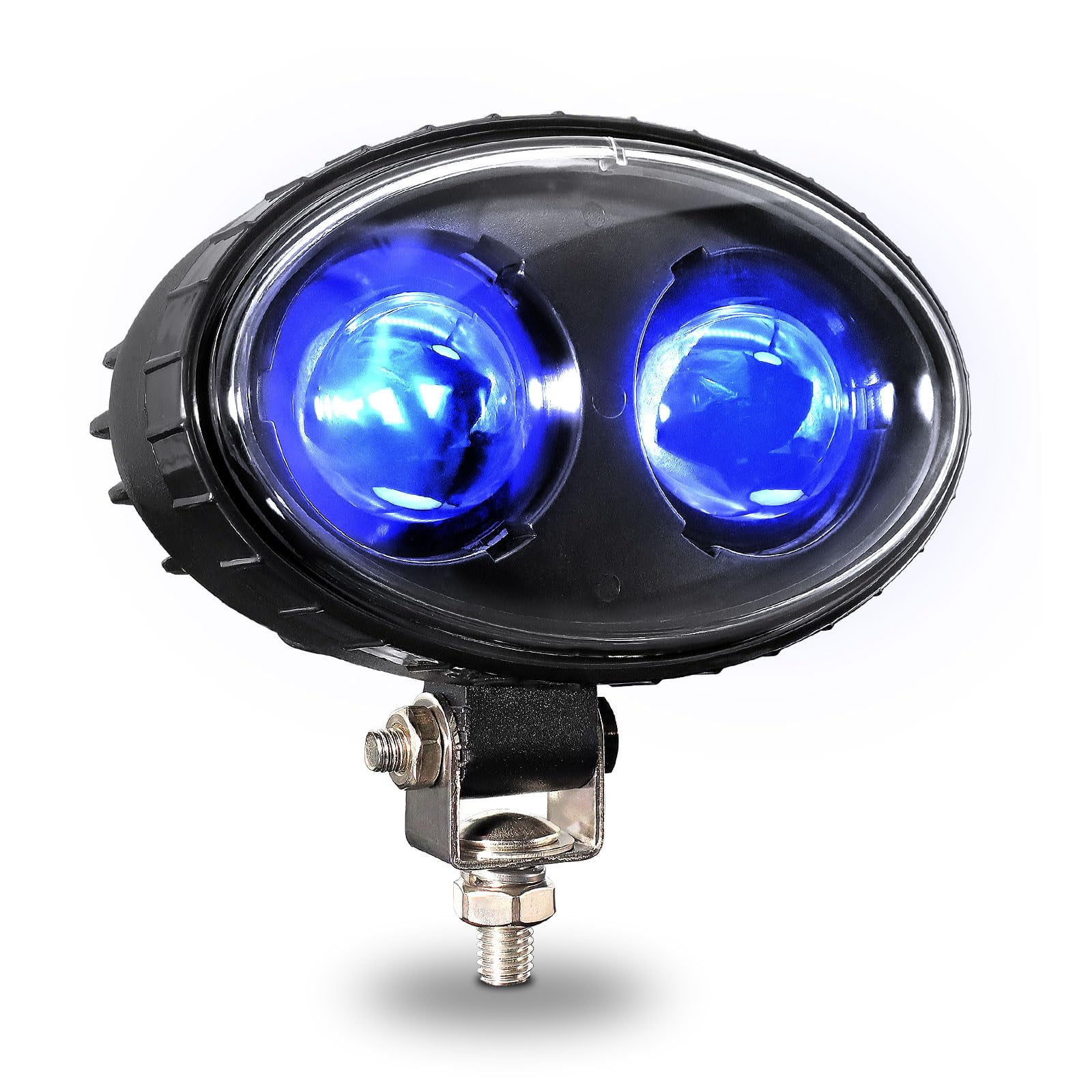 Agrieyes Blue Point LED Forklift Safety Light, 10-80V Blue Spot Warning ...