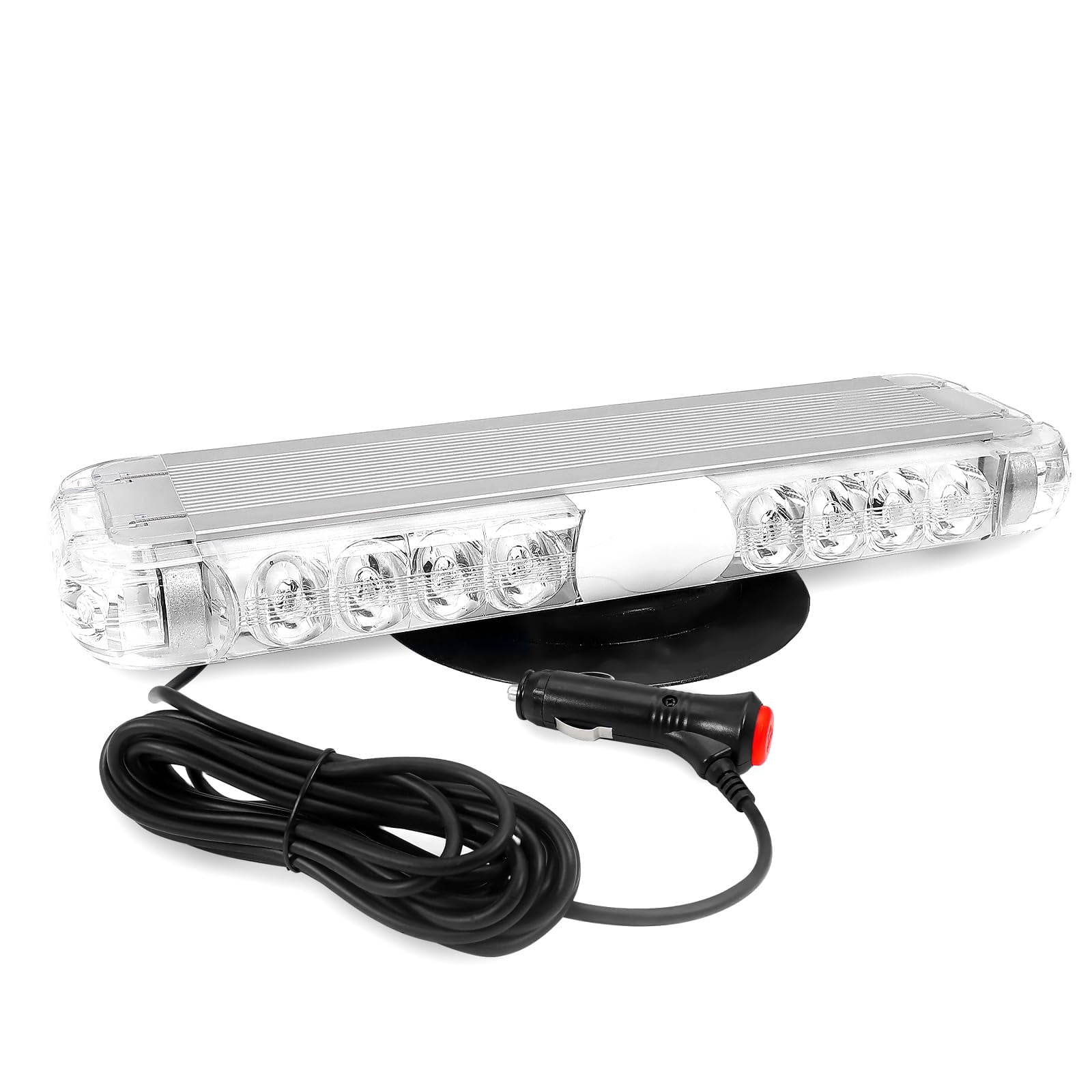 Agrieyes Modular MQH2 Magnetic Strobe Light Bar, 12 Inch Amber LED ...