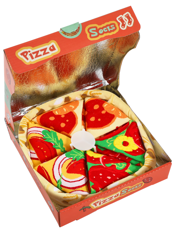 Pizza Sock Box
