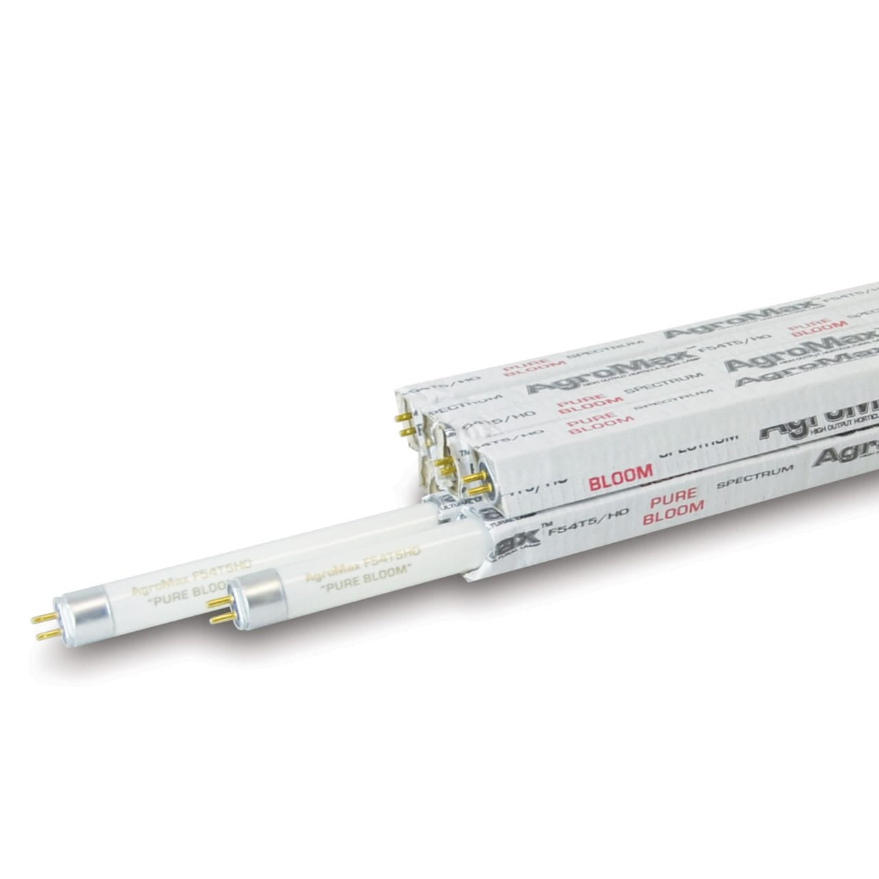 AgroMax 8-Pack 4 Foot (45.75") 3,000K Bloom T5 Fluorescent Grow Light ...