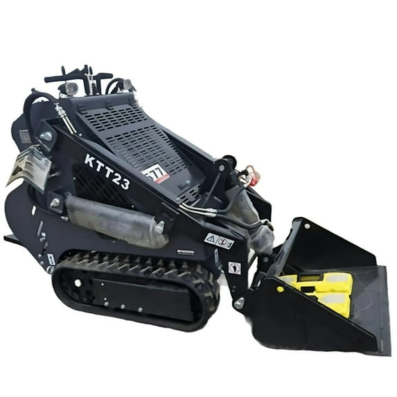 Agrotk Mini Skid Steer Loader 23HP Rato Gas EPA Engine Stand-on Compact ...