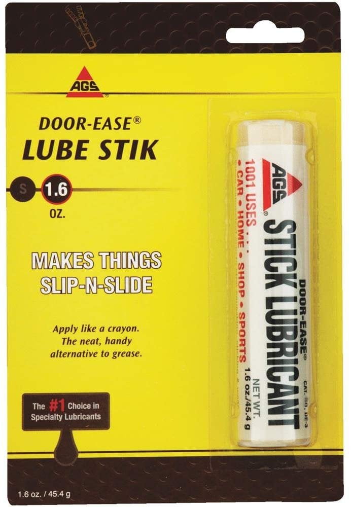 Ags DEK-3H Door-Ease Stick Lubricant, 1.6 Oz, White, Each - Walmart.com