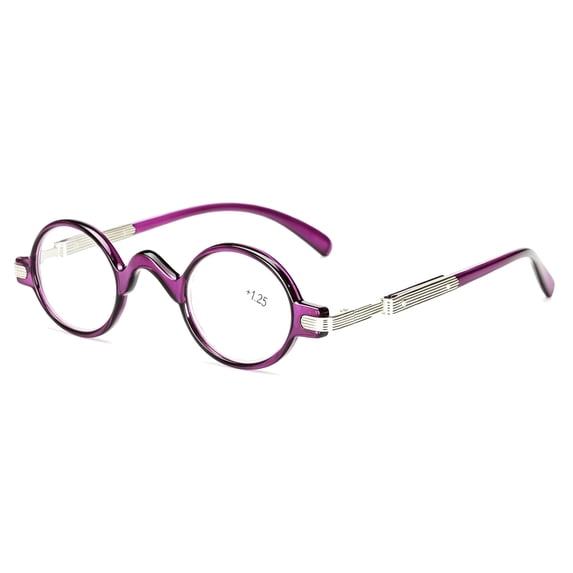 Agstum Classic Small Oval Reading Glasses Lightweight Plastic Retro ...