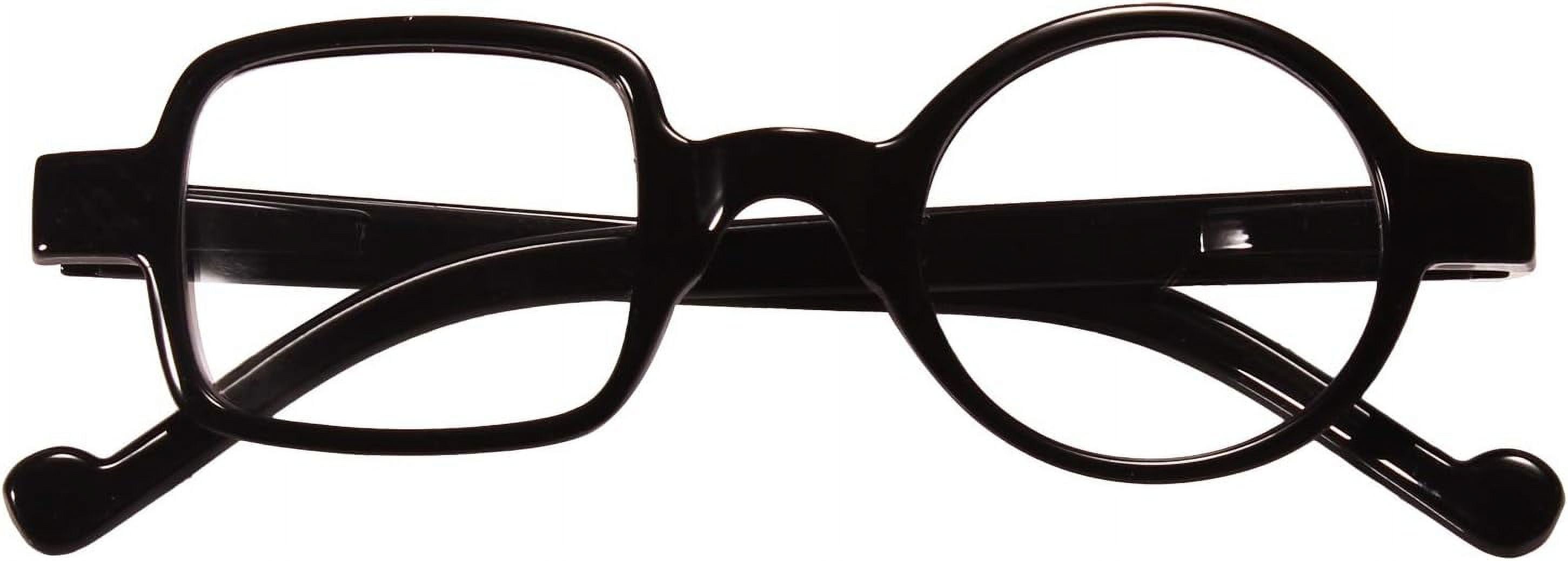 Agstum One Square One Round Irregular Reading Glasses Retro Readers ...
