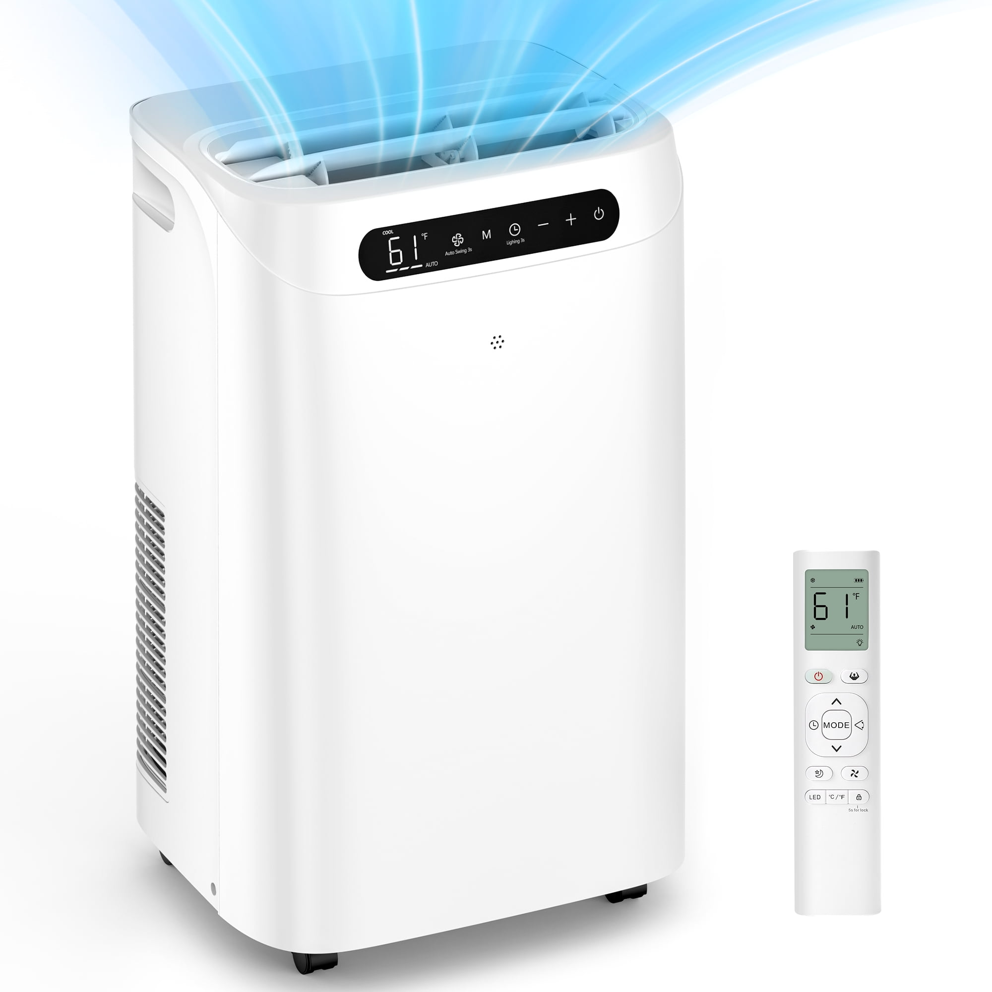 Midea Portable Air Conditioner 14000BTU Portable Air Conditioners For ...