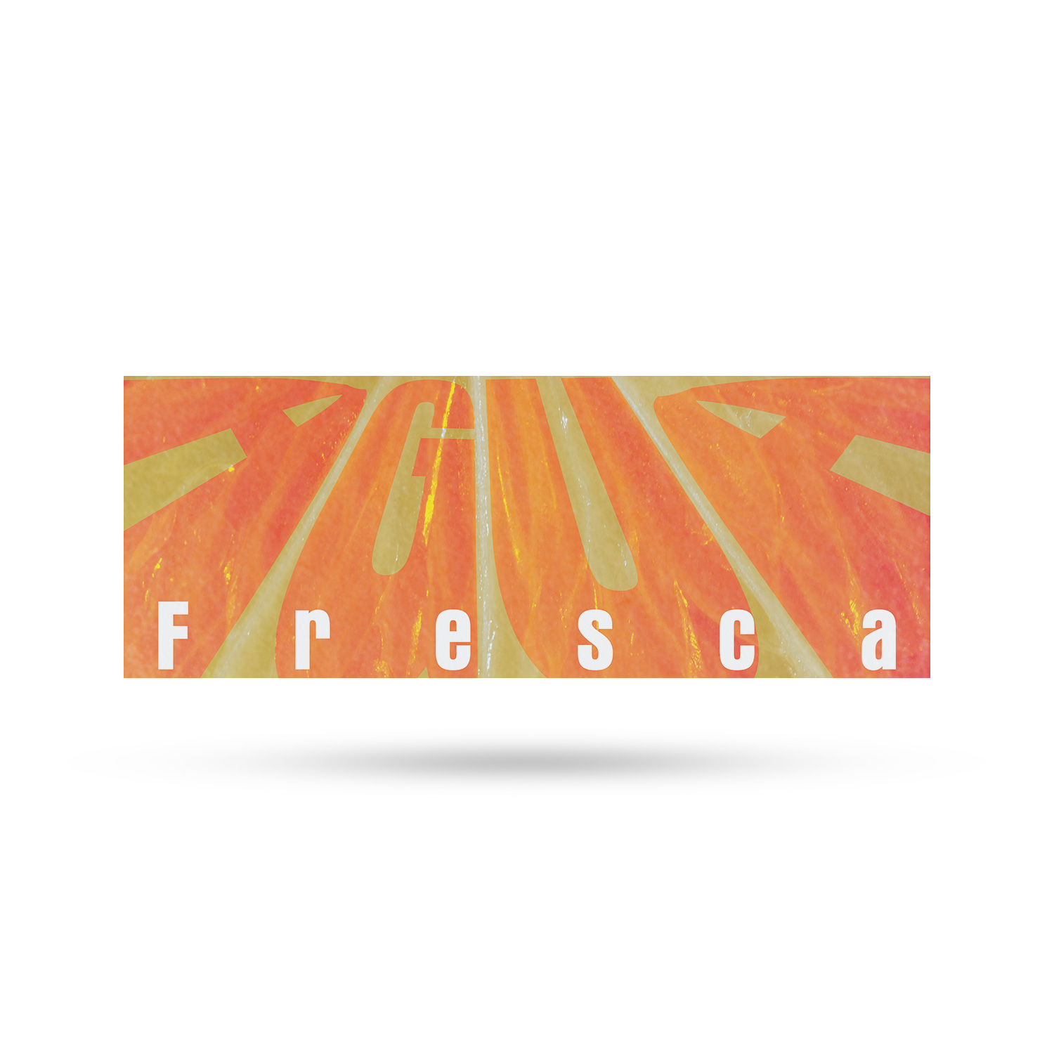 Agua Fresca Vinyl Decal 12 Inch x 5 Inch Weatherproof Heavy-Duty ...