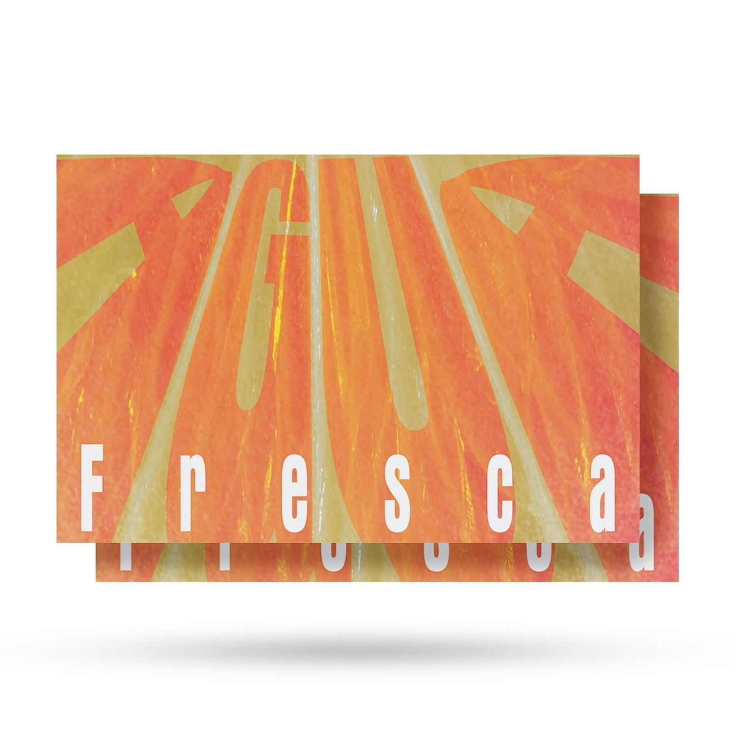 Agua Fresca Vinyl Decal 2 Pack of 18 Inch x 24 Inch Weatherproof Heavy ...