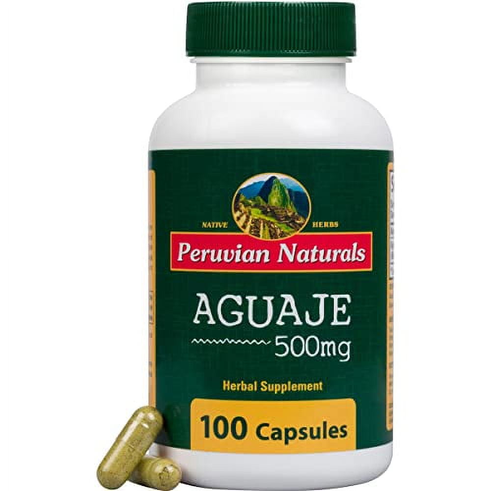 Aguaje 100 Capsules - Peruvian Naturals | Moriche Palm Fruit Powder ...