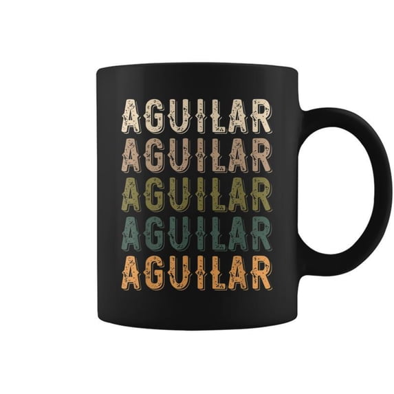 Aguilar Personalized Reunion Matching Family Name Coffee Mugs - Walmart.com