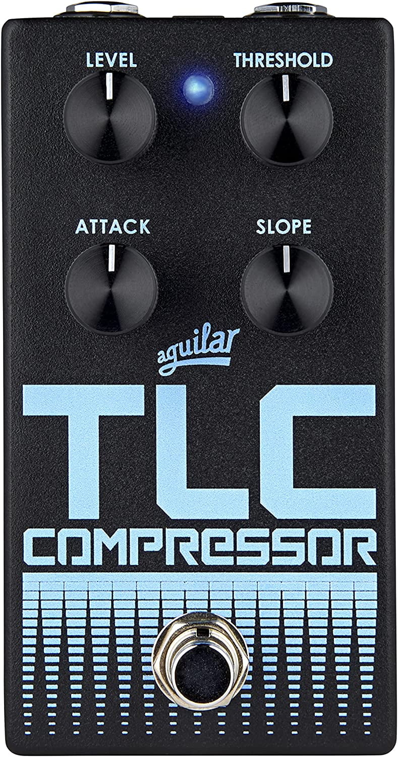 Aguilar TLC V2 Bass Compressor Pedal with Variable Threshold Control ...