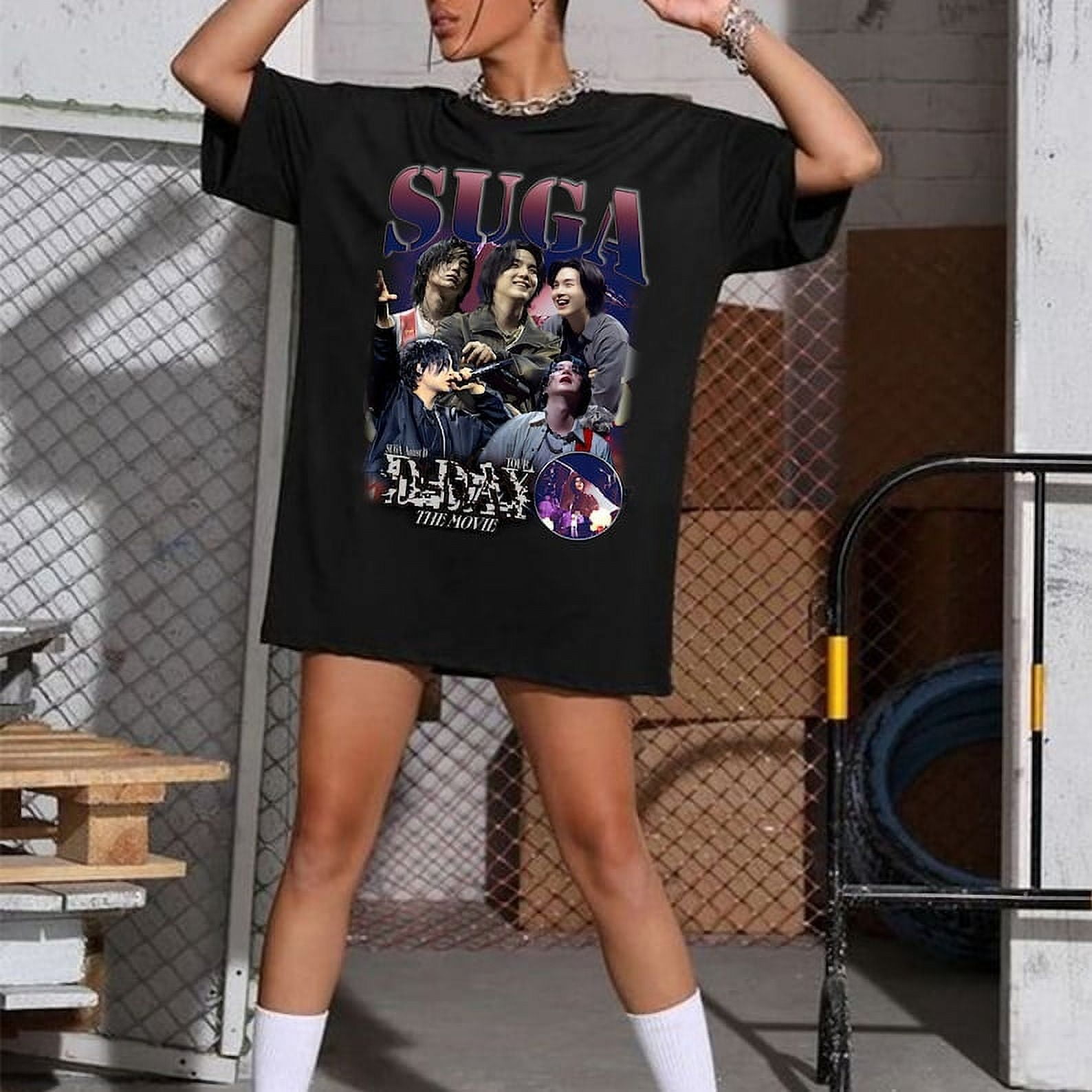 Agust D D Day Movie T-shirt, Vintage Min Yoongi Shirt, Agust D World Tour Shirt, Suga On Tour ...