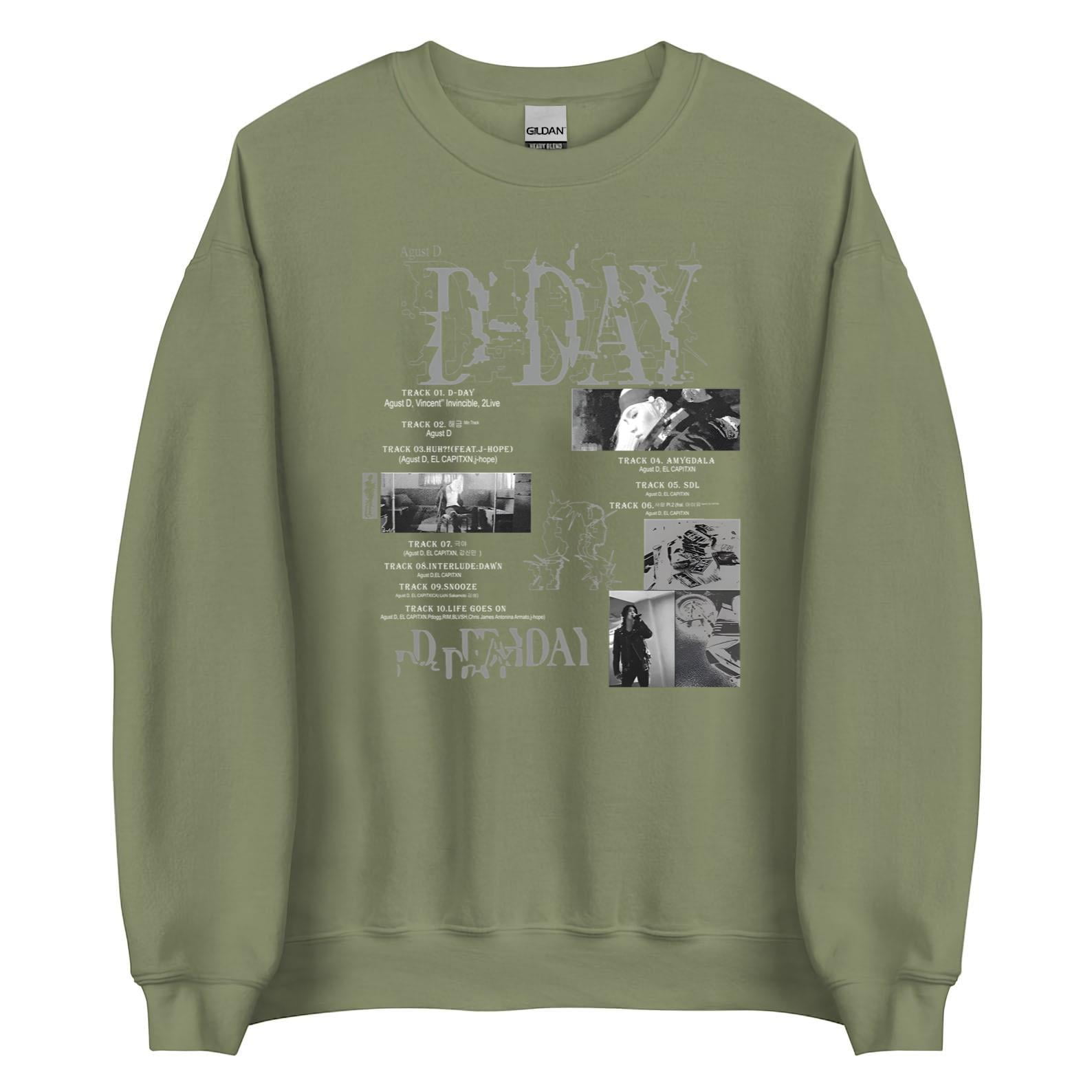 Agust D T-Shirt D Day Album Tracklist Shirt Agust D World Tour Shirt Suga On-TH28762 - Walmart.com