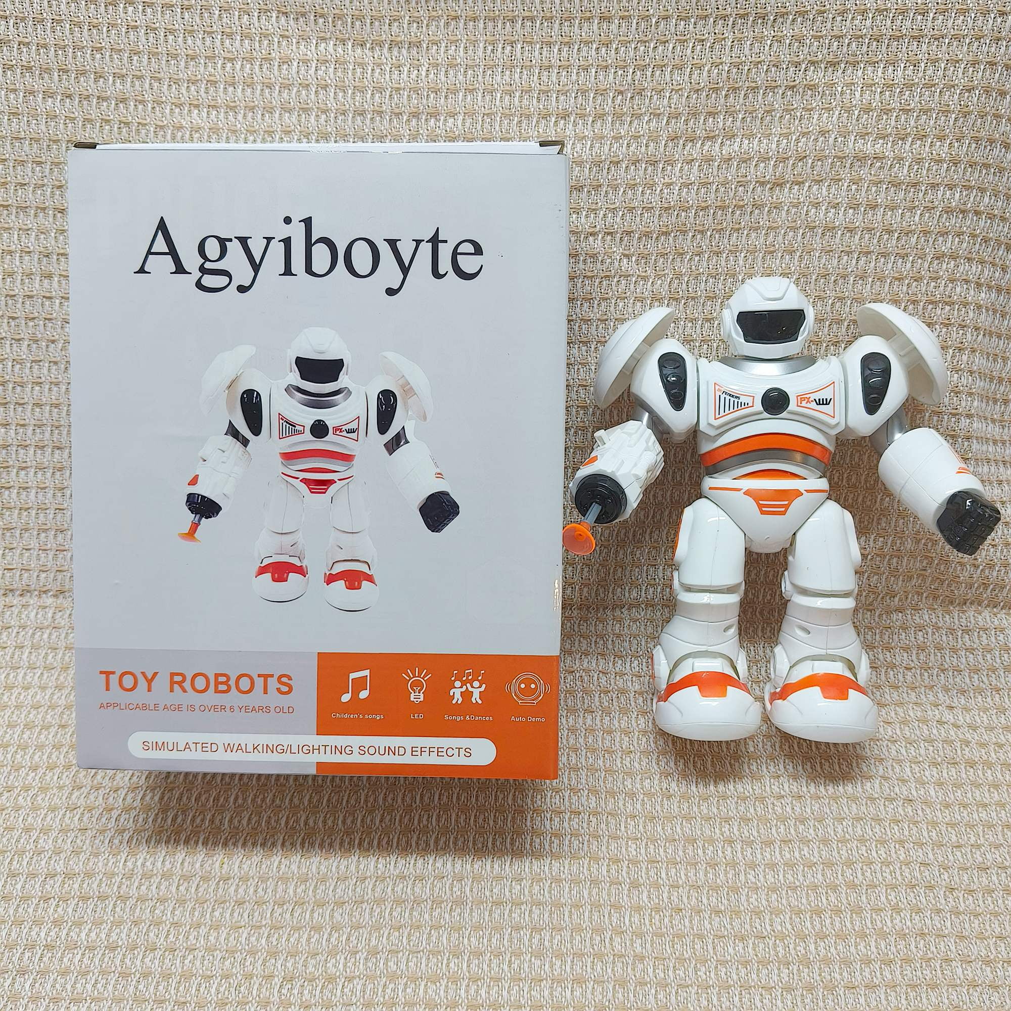 Agyiboyte Toy robots Fun - Filled Robotic Companion - Walmart.com