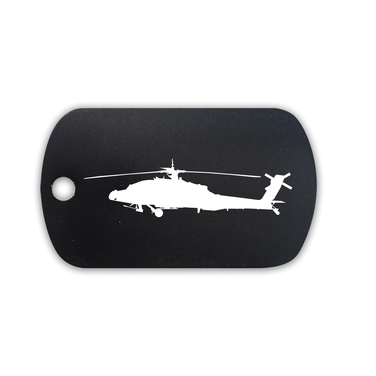 Ah-64 Apache GI Dog Tag Aluminum Keychain f4 military monster ...