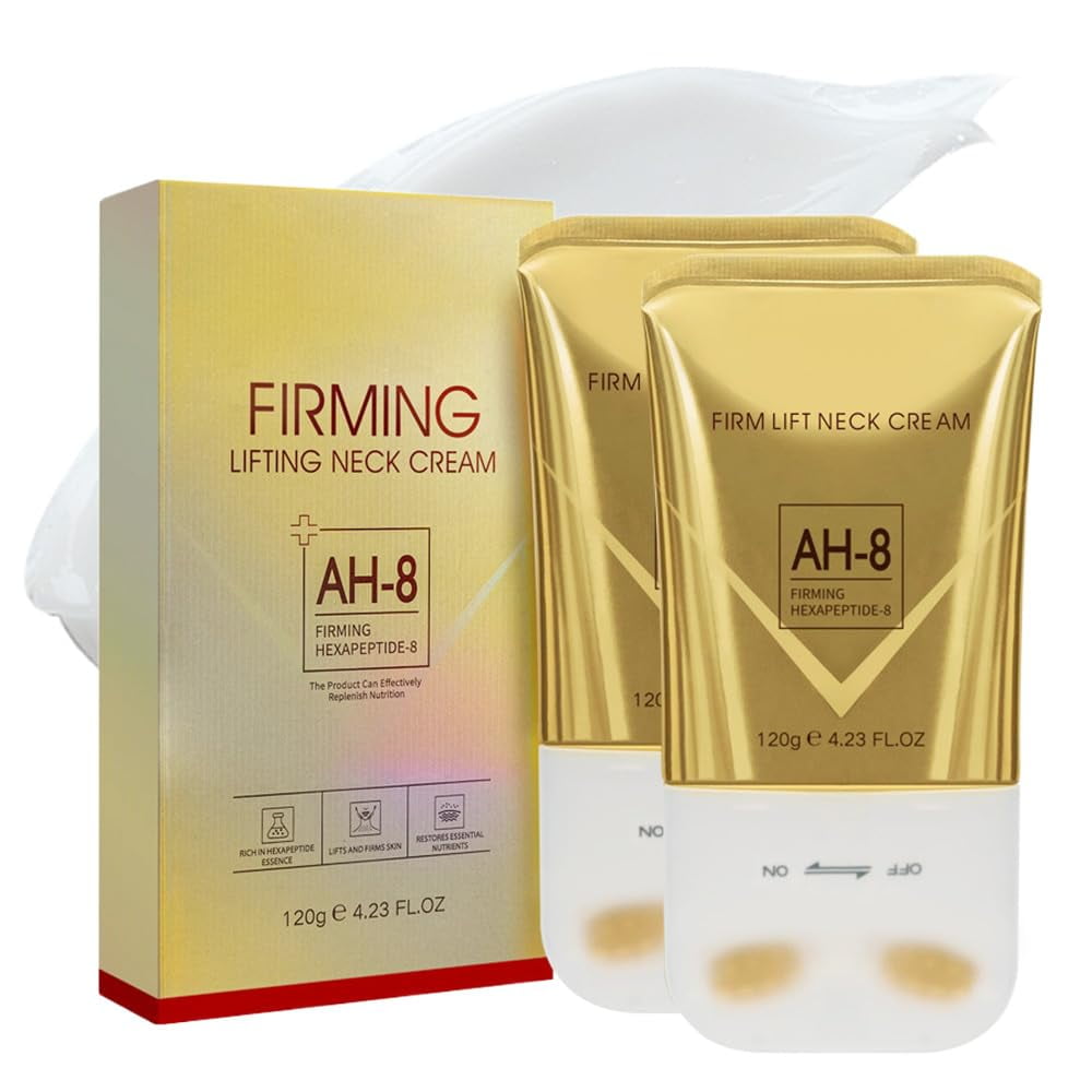Ah-8 Firming Neck Cream Firming Neck Cream with Roller - Anti-Aging ...