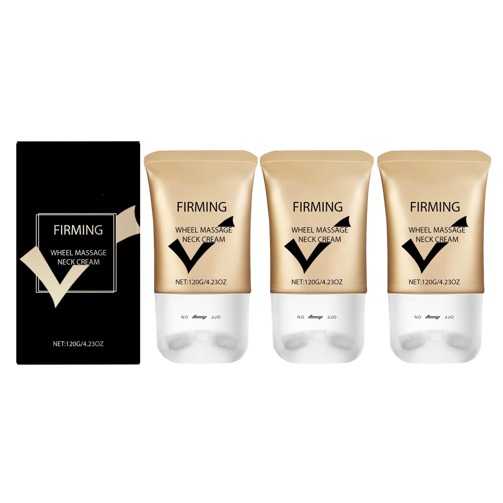 Ah-8 Firming Neck Cream,Massage Roller on Neck Creams,Tighten and Lift ...