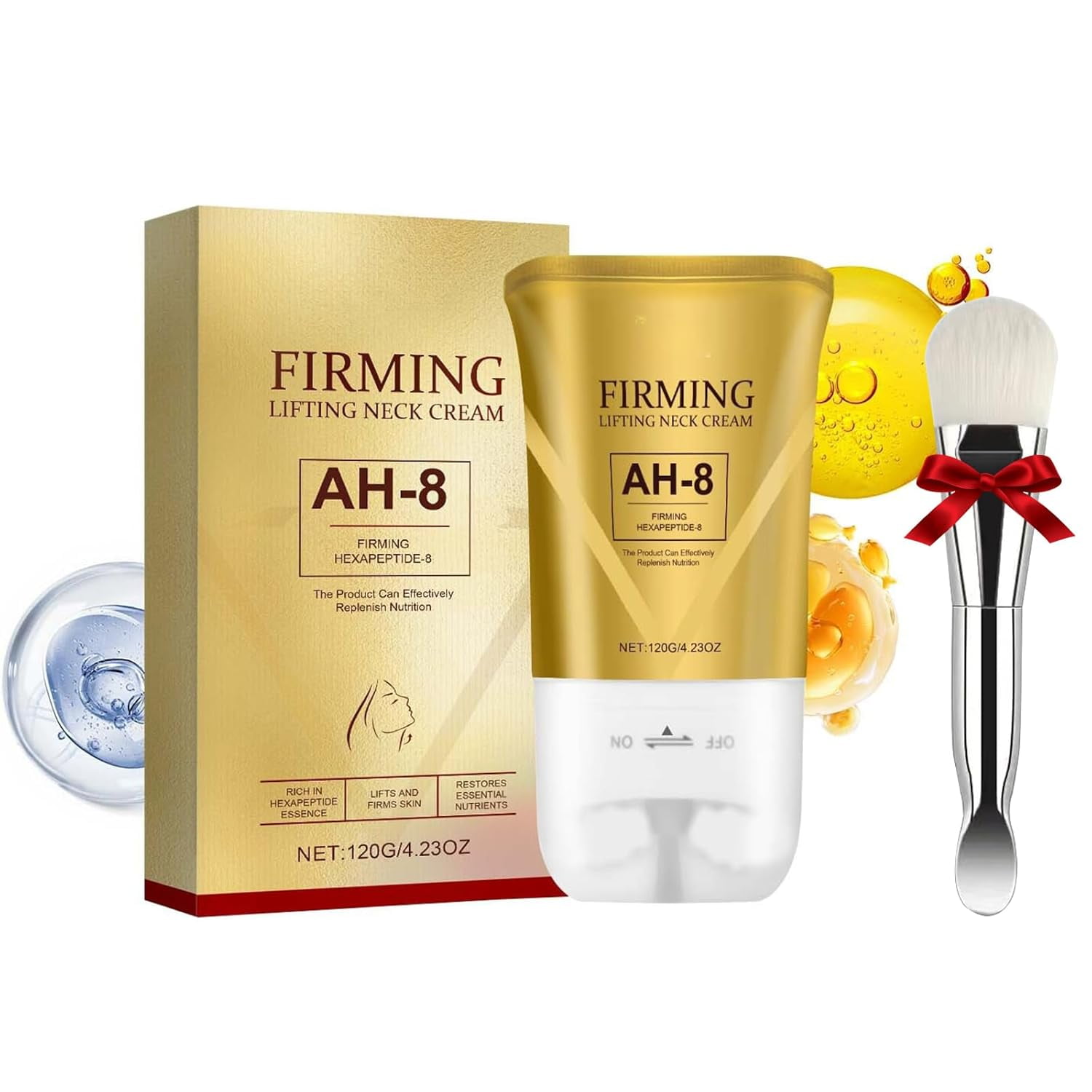 Ah-8 Firming Neck Cream, Neck Firming Cream Tightening Lifting Sagging ...