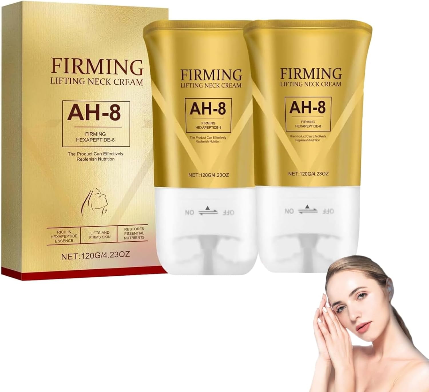 Ah-8 Firming Neck Cream, Neck Firming Cream Tightening Lifting Sagging ...