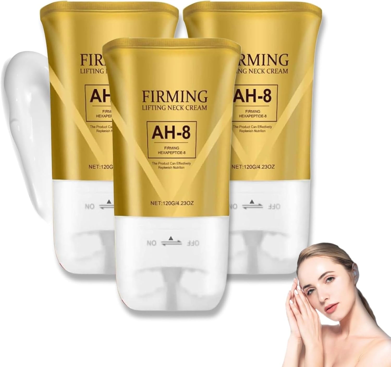 Ah-8 Firming Neck Cream, Neck Firming Cream Tightening Lifting Sagging ...