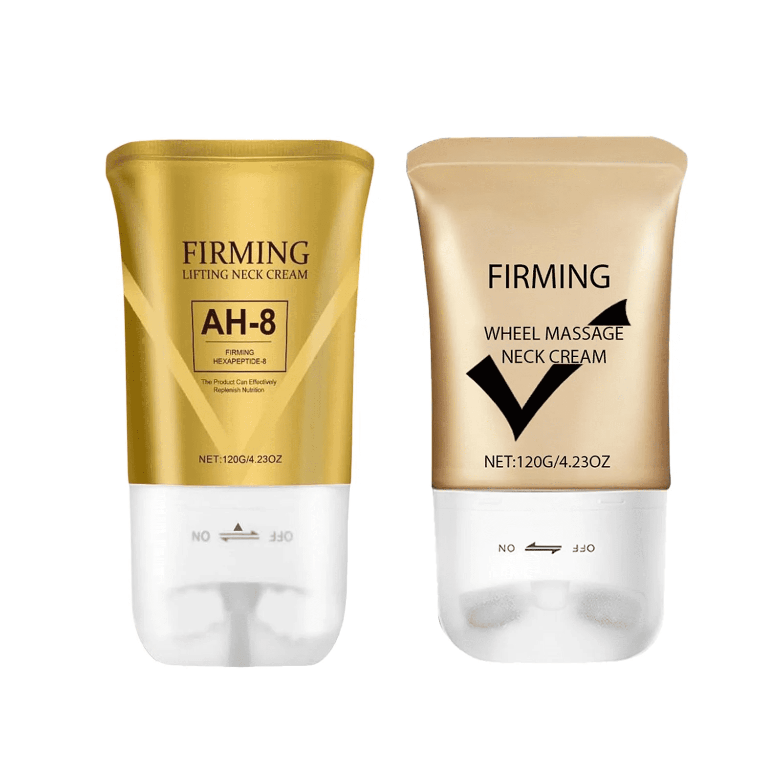 Ah-8 Neck Firming Cream, Neck Firming Cream with Double Roller, Deep ...