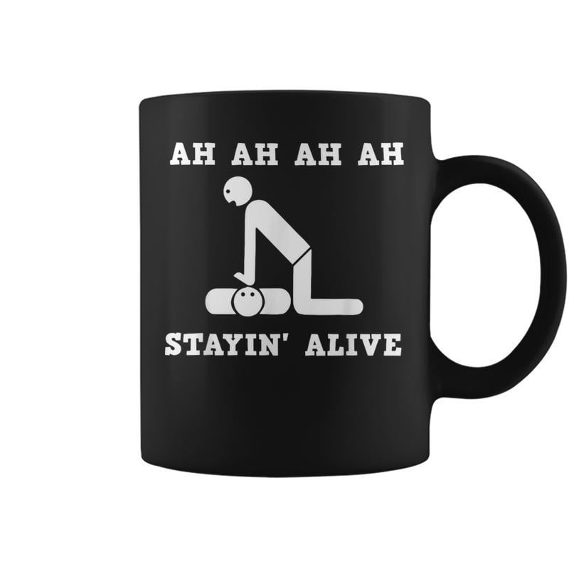Ah Stayin Alive Coffee Mugs - Walmart.com