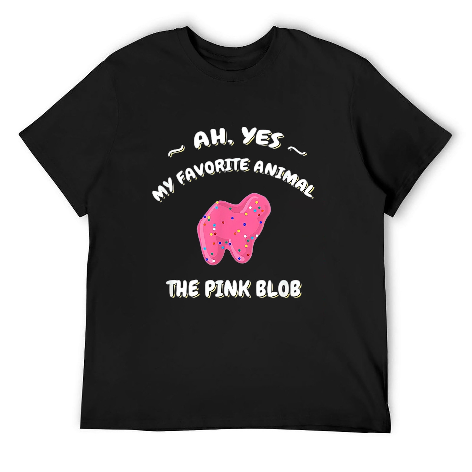 Ah, Yes. My Favorite Animal The Pink Blob. Funny Food Animal Black ...
