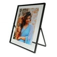 AhaGo 8x10 Black Floating Picture Frame, Vertical, for Photo 7x9, 6x8 ...