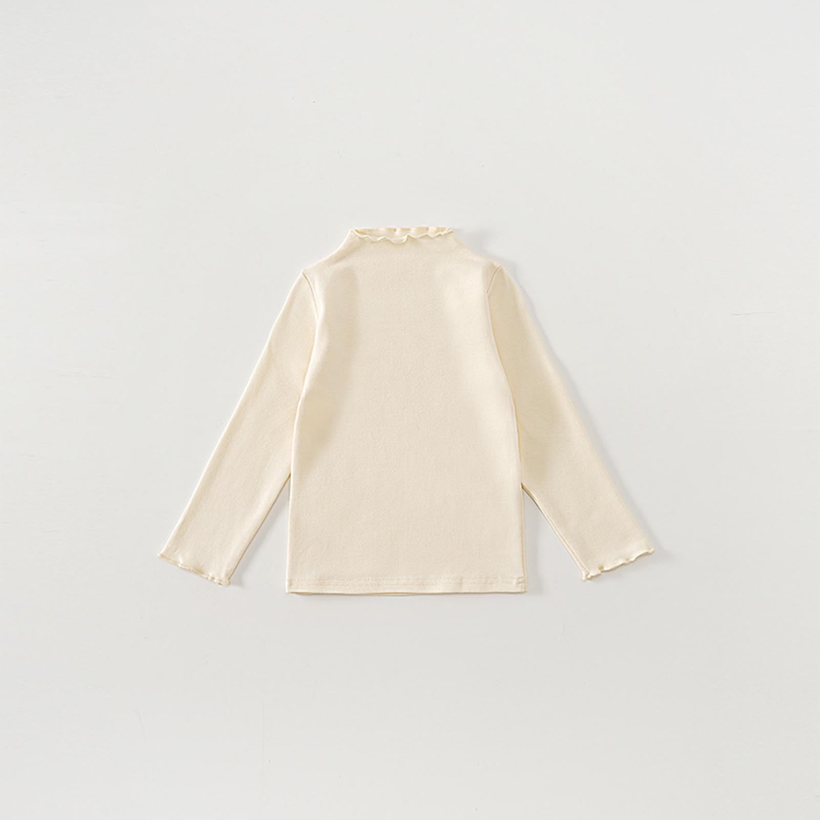 Ahabrexf 1-10 Years Children's Casual Loose Solid Color Lace Small High ...