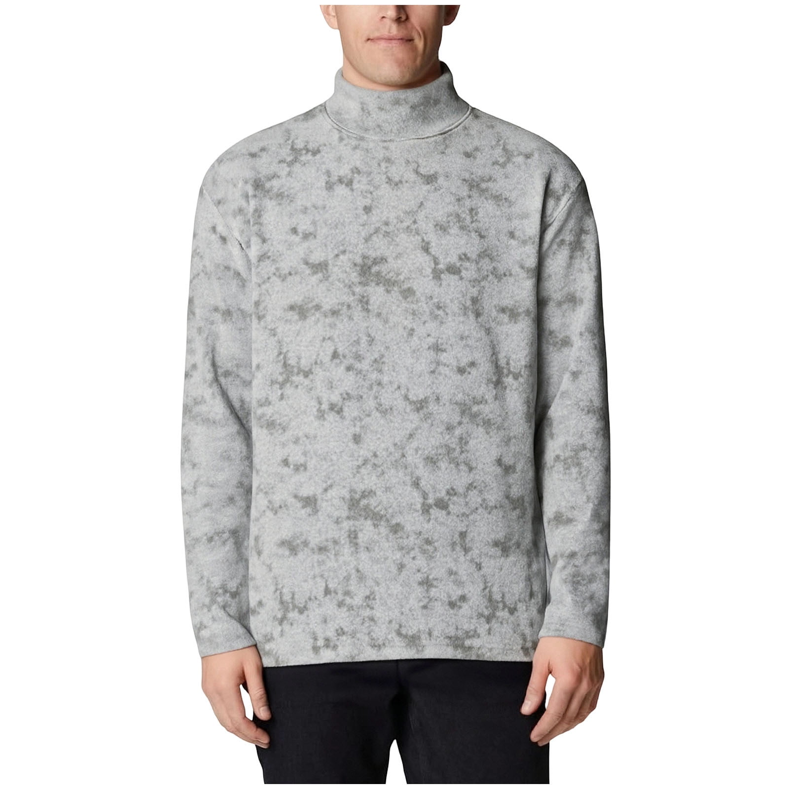 Long Sleeve Shirts for Men, Semi High Neck Bottom Warm Thermal Top for ...