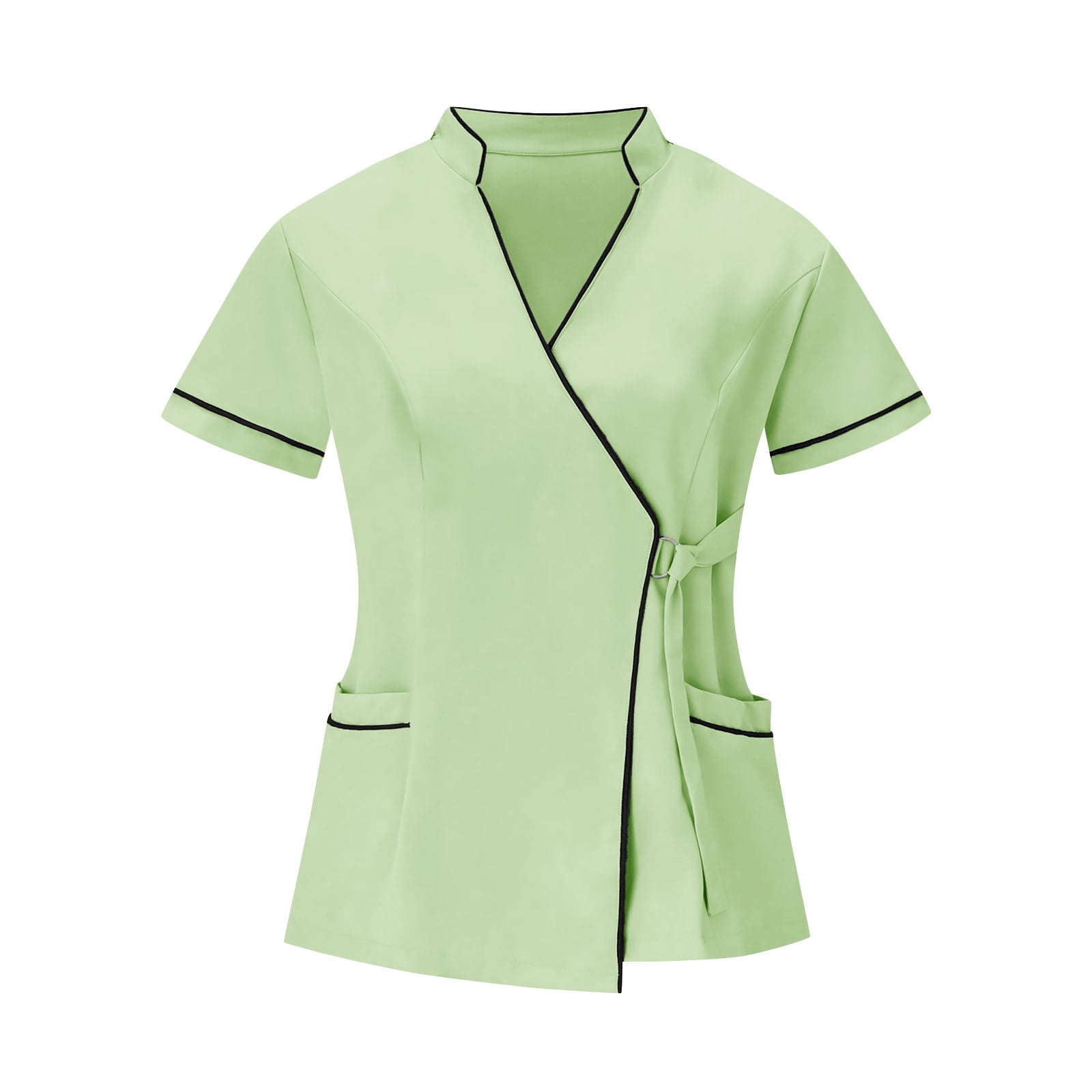 Ahabrexf Nurses Tunic, Professional and Comfortable V-Neck Clinical ...
