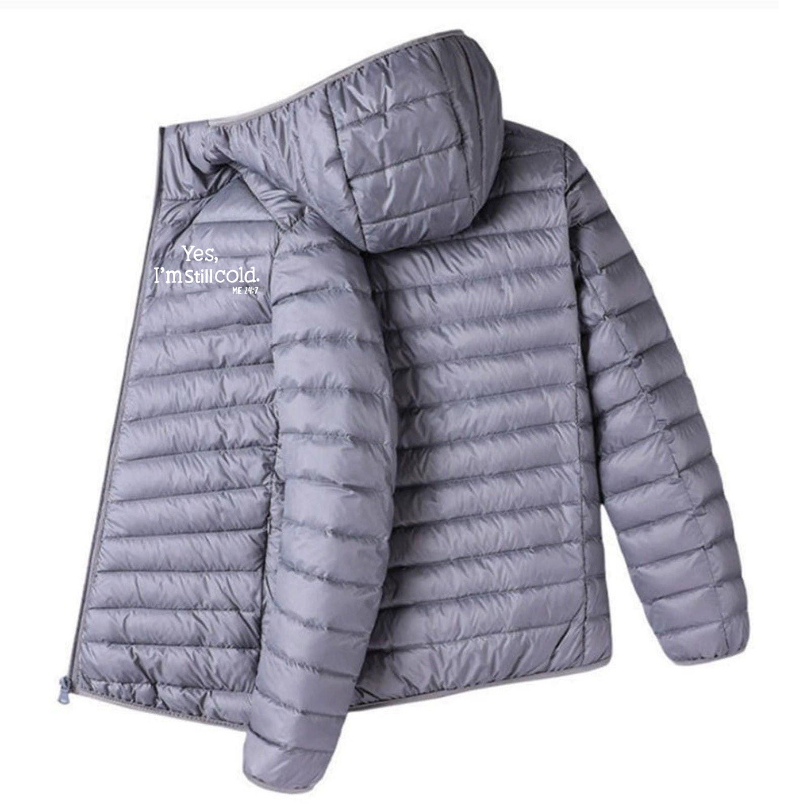 Ahabrexf Sleeves for Men,Men Laid-Back Fashion Solid with Hood Zipper ...