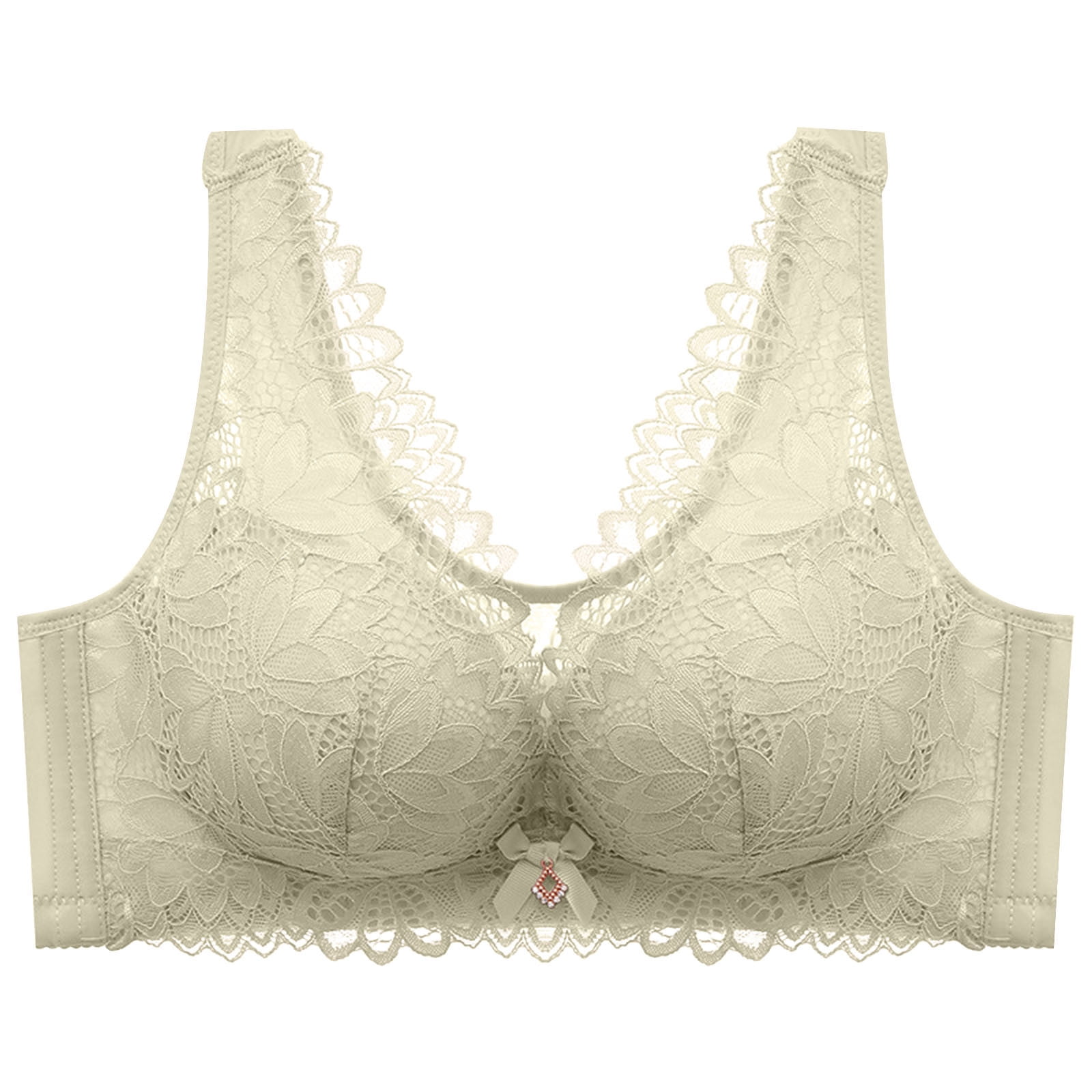 Ahabrexf Summer Savings Clearance 2025 Bra for Women No Underwire Lace ...