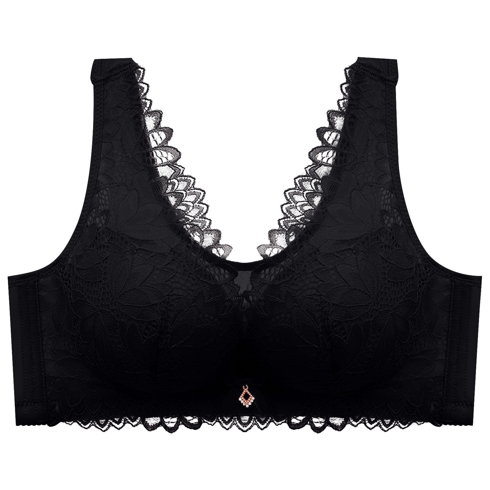 Ahabrexf Summer Savings Clearance 2025 Bra for Women No Underwire Lace ...