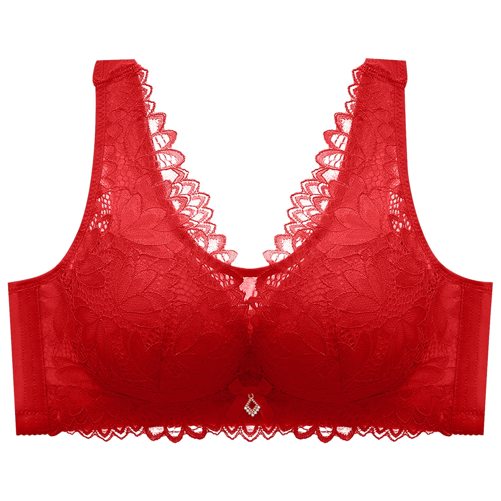 Ahabrexf Summer Savings Clearance 2025 Bra for Women No Underwire Lace ...