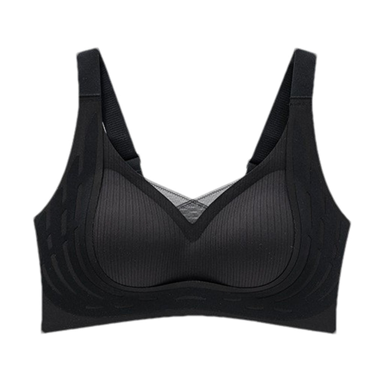 Ahabrexf Summer Savings Clearance 2025 Women's Plus Size Bra Super Soft ...