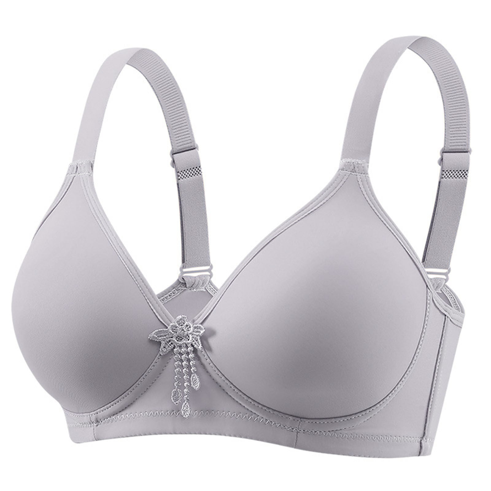 Ahabrexf Summer Savings Clearance 2025 Womens Plus Size Bra Double ...