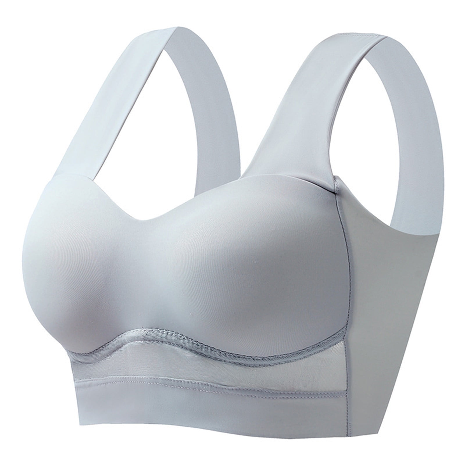 Ahabrexf Summer Savings Clearance 2025 Womens Plus Size Bra Super Soft ...