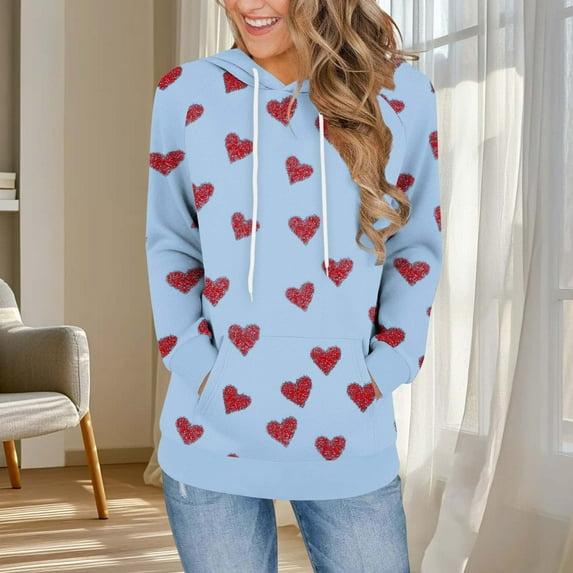 Ahabrexf Sweatshirts for Women Loose Fit,Women's Color Blocked ...