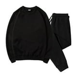 Ahabrexf Thermals for Men,Men's Laid-Back Single-Tone Sport Thickened ...
