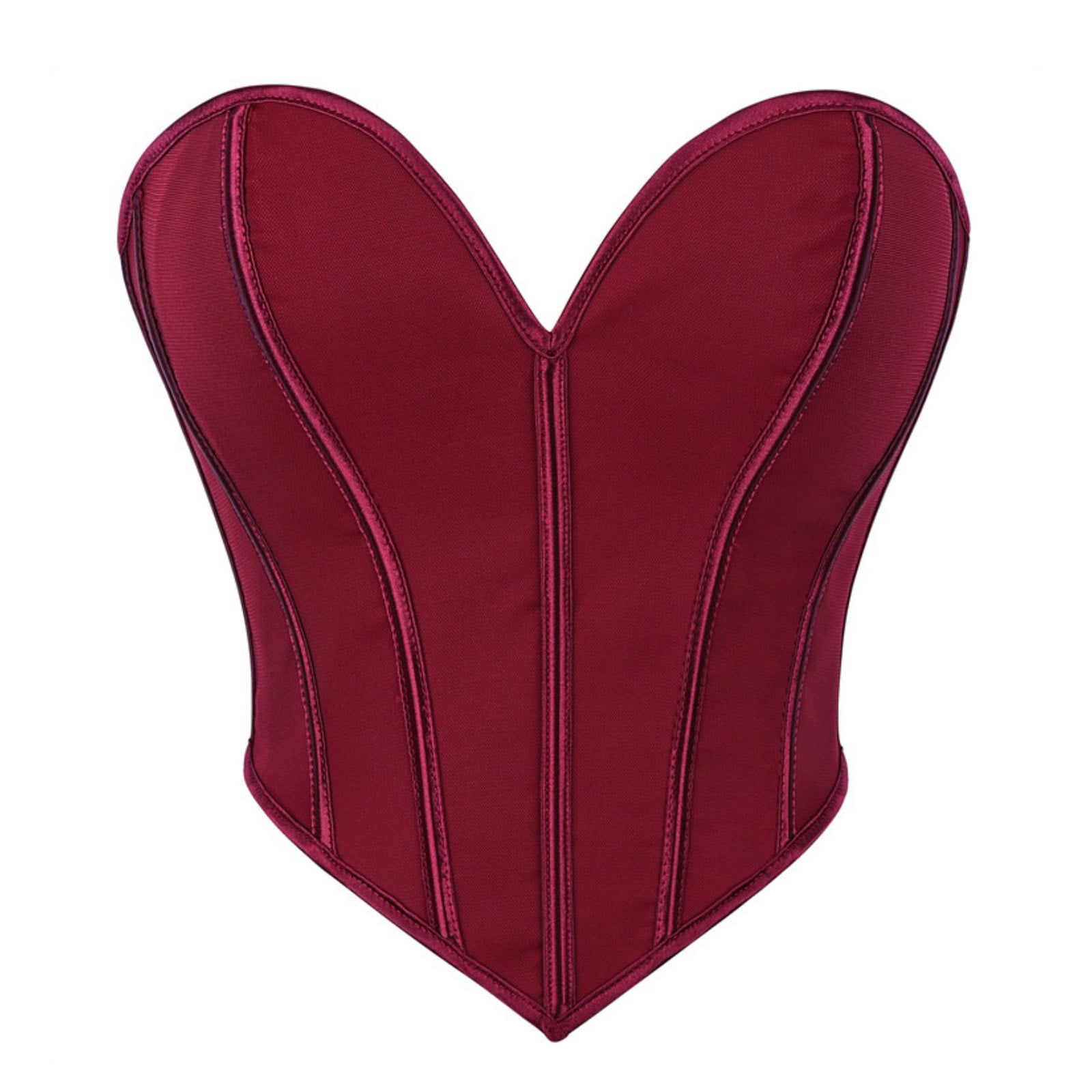 Ahabrexf Waist trainer for women,Fashion Casual Solid Neck Underbust ...