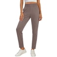 Ahabrexf Wide Leg Pants for Women High Waisted Casual Work Elastic ...