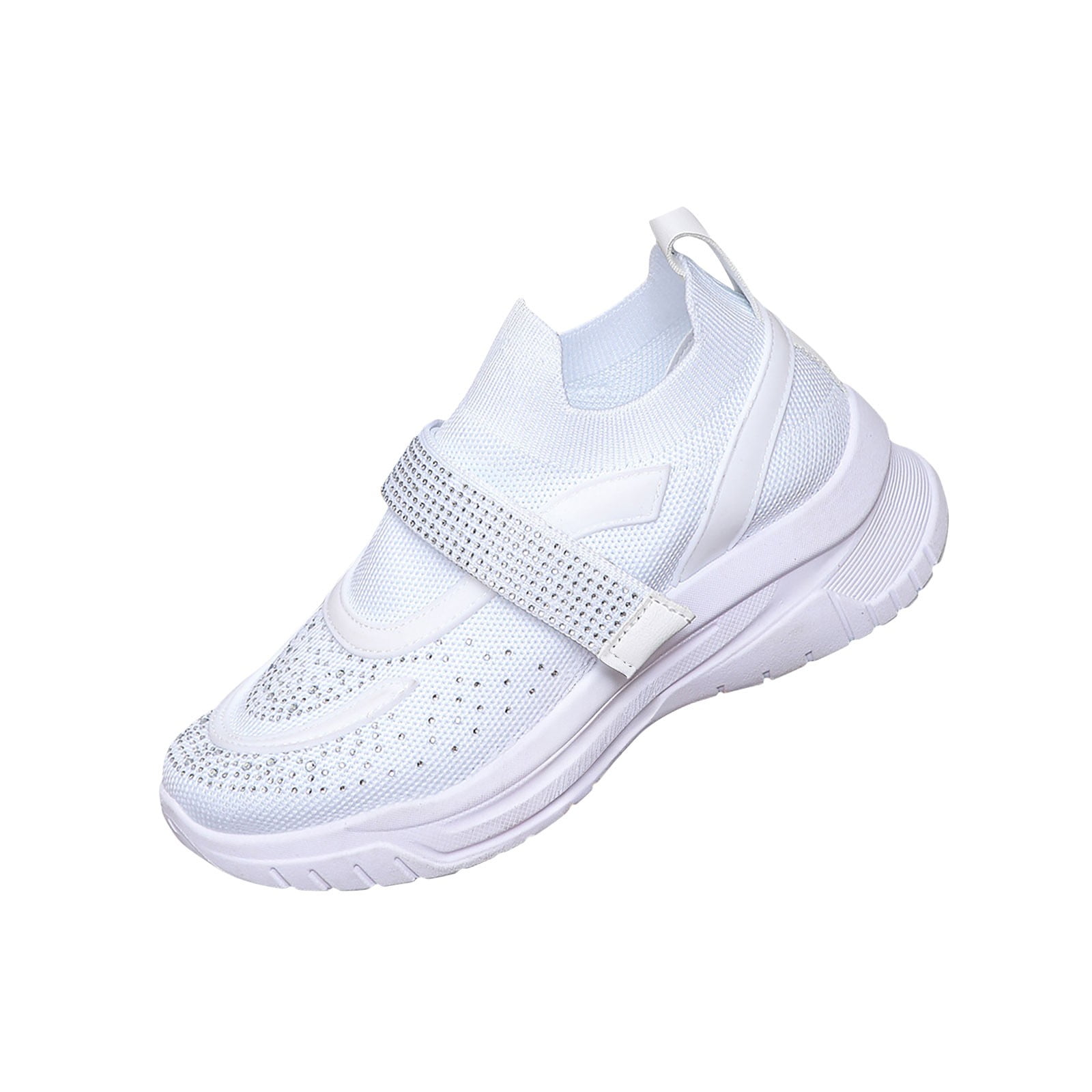 Ahabrexf Women's Breathable Sneakers Lightweight Knit Upper with ...