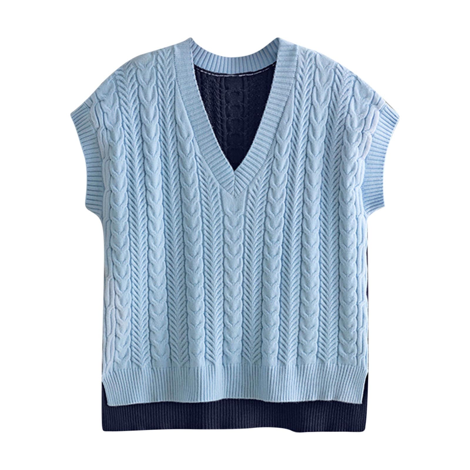 Ahabrexf Women's Short Sleeve Pullover Casual Lightweight Soft Knit ...