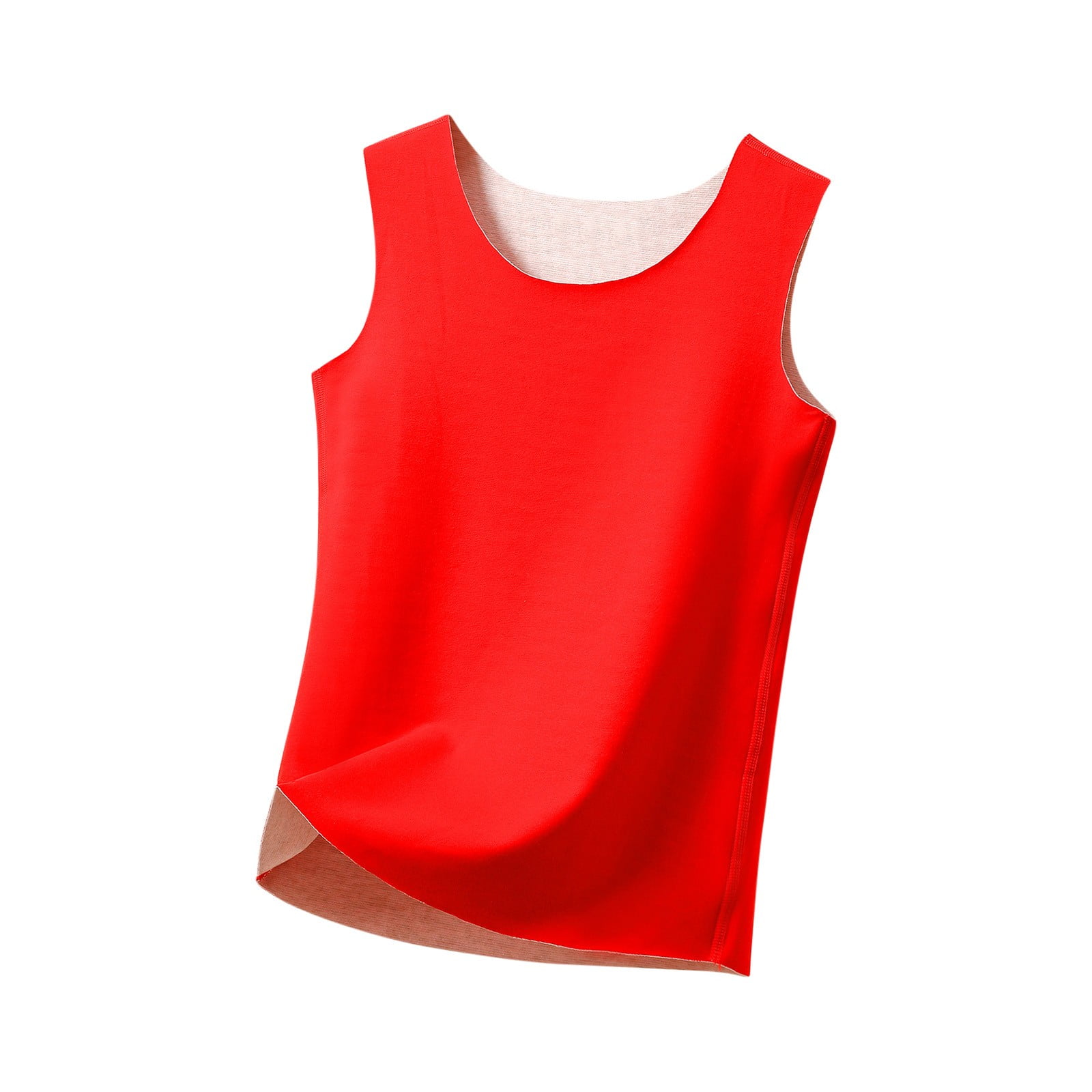 Ahabrexf Women's Silk Double-Sided German Velvet Round Neck Spring And ...