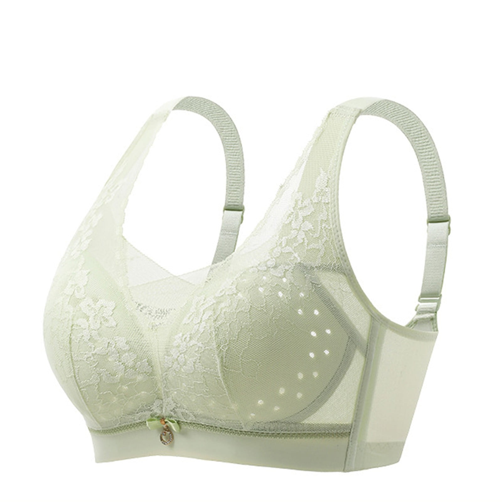 Ahabrexf Women's Underwear Women's Small Chest Gathered Lace Medium ...