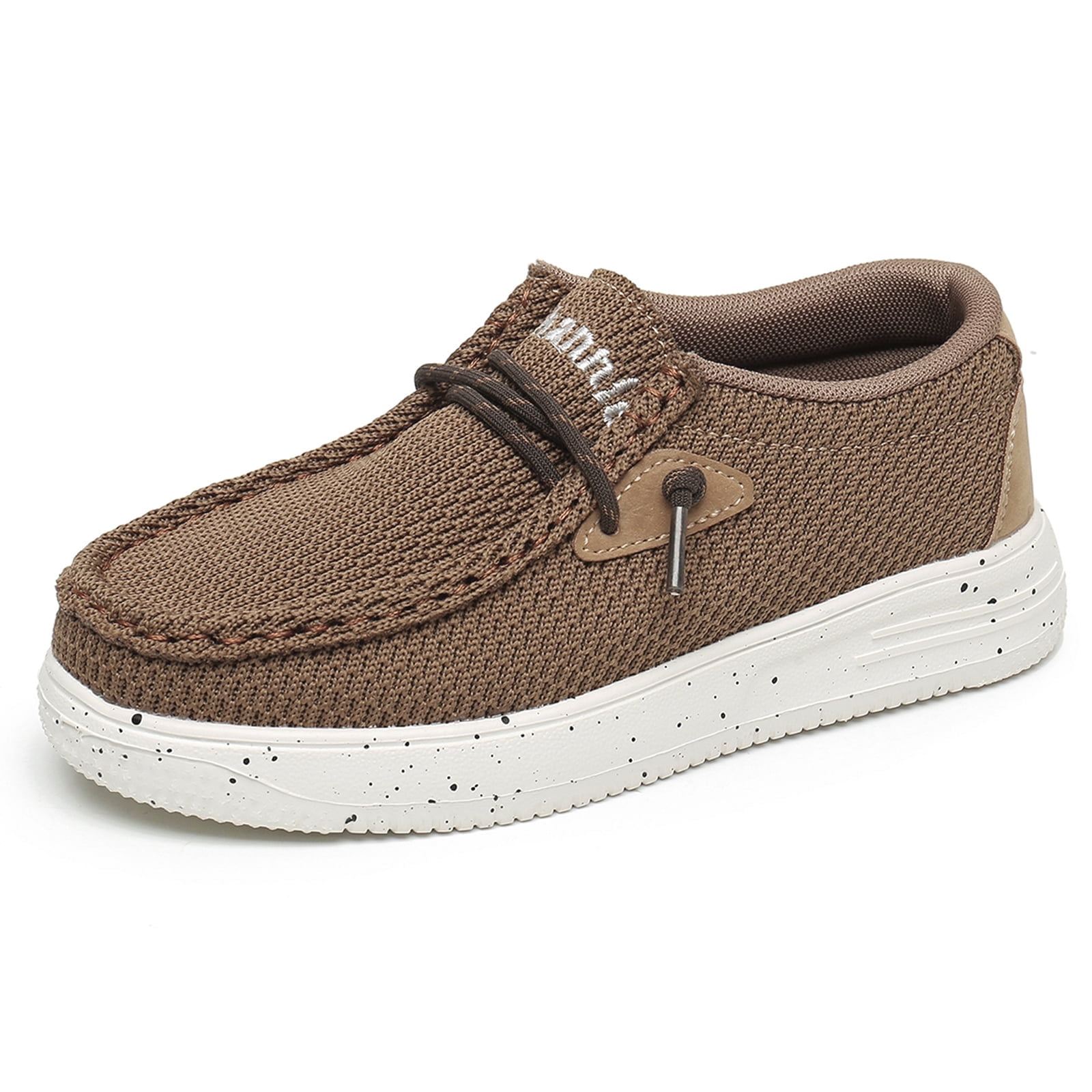 Ahannie Kids Boys Girls Loafers Slip On Casual Lightweight Walking ...